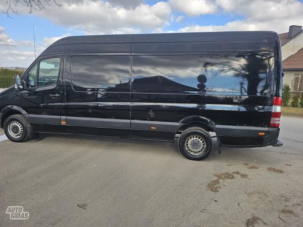 Black Mercedes-Benz Sprinter 2008 in Kaunas, with an engine capacity of 2.20 L and mileage of 380 thousand km for 3500 €, photo 5 on AUTOMOTO.COM.LV