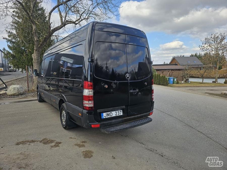 Melns Mercedes-Benz Sprinter 2008 Kauņa, ar dzinēja tilpumu 2.20 L un nobraukumu 380 tūkst. km par 3500 €, foto 6 vietnē AUTOMOTO.COM.LV
