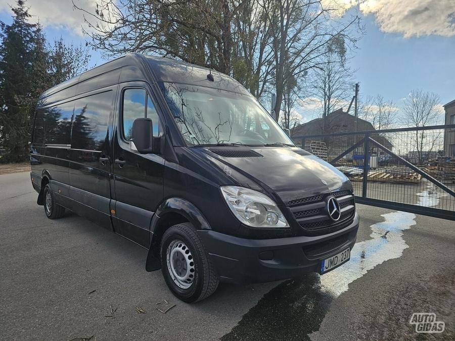Melns Mercedes-Benz Sprinter 2008 Kauņa, ar dzinēja tilpumu 2.20 L un nobraukumu 380 tūkst. km par 3500 €, foto 8 vietnē AUTOMOTO.COM.LV