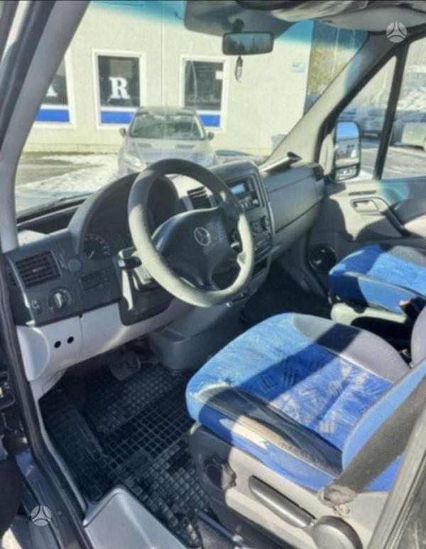 Melns Mercedes-Benz Sprinter 2008 Kauņa, ar dzinēja tilpumu 2.20 L un nobraukumu 450 tūkst. km par 3500 €, foto 3 vietnē AUTOMOTO.COM.LV