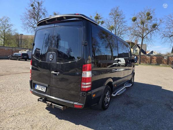Black Mercedes-Benz Sprinter 2013 in Kaunas, with an engine capacity of 2.14 L and mileage of 540 thousand km for 7300 €, photo 2 on AUTOMOTO.COM.LV