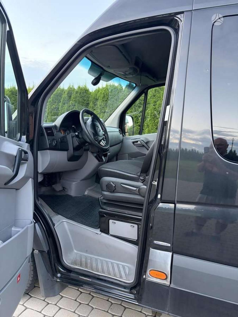 Black Mercedes-Benz Sprinter 2013 in Siauliai, with an engine capacity of 2.14 L and mileage of 850 thousand km for 12000 €, photo 7 on AUTOMOTO.COM.LV