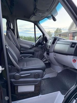 Black Mercedes-Benz Sprinter 2013 in Siauliai, with an engine capacity of 2.14 L and mileage of 850 thousand km for 12000 €, photo 8 on AUTOMOTO.COM.LV