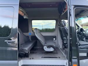 Black Mercedes-Benz Sprinter 2013 in Siauliai, with an engine capacity of 2.14 L and mileage of 850 thousand km for 12000 €, photo 10 on AUTOMOTO.COM.LV