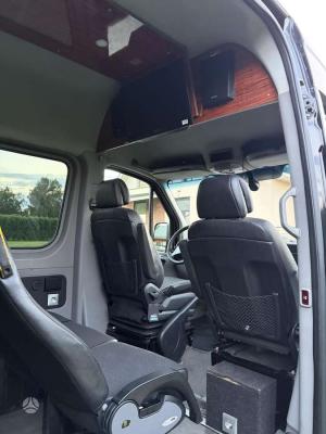 Black Mercedes-Benz Sprinter 2013 in Siauliai, with an engine capacity of 2.14 L and mileage of 850 thousand km for 12000 €, photo 11 on AUTOMOTO.COM.LV