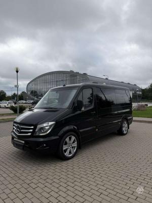Черный Мерседес Спринтер 2015 в Ионава, объемом двигателя 2.20 л и пробегом 326 тыс. км за 15500 €, фото  на AUTOMOTO.COM.LV