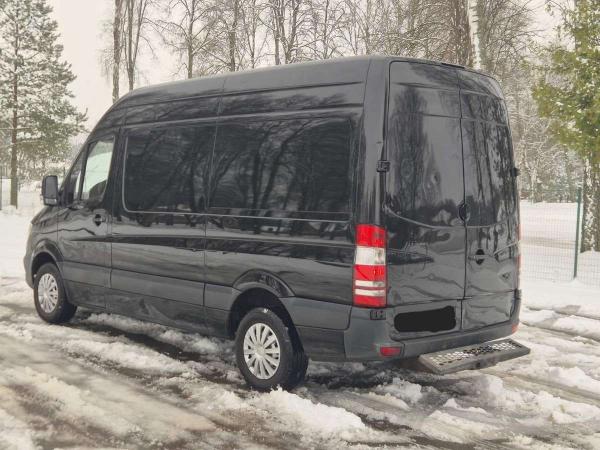 Melns Mercedes-Benz Sprinter 2017 Tauragė, ar dzinēja tilpumu 2.14 L un nobraukumu 321 tūkst. km par 7500 €, foto 2 vietnē AUTOMOTO.COM.LV