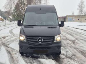 Melns Mercedes-Benz Sprinter 2017 Tauragė, ar dzinēja tilpumu 2.14 L un nobraukumu 321 tūkst. km par 7500 €, foto 3 vietnē AUTOMOTO.COM.LV