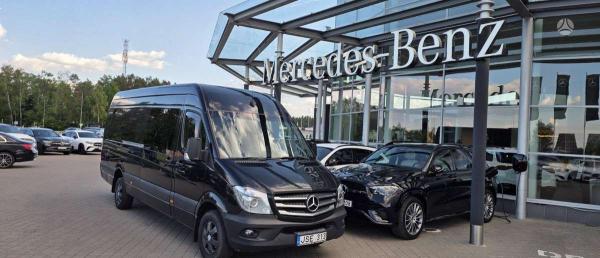 Melns Mercedes-Benz Sprinter 2017 Viļņa, ar dzinēja tilpumu 3.00 L un nobraukumu 250 tūkst. km par 10500 €, foto 1 vietnē AUTOMOTO.COM.LV