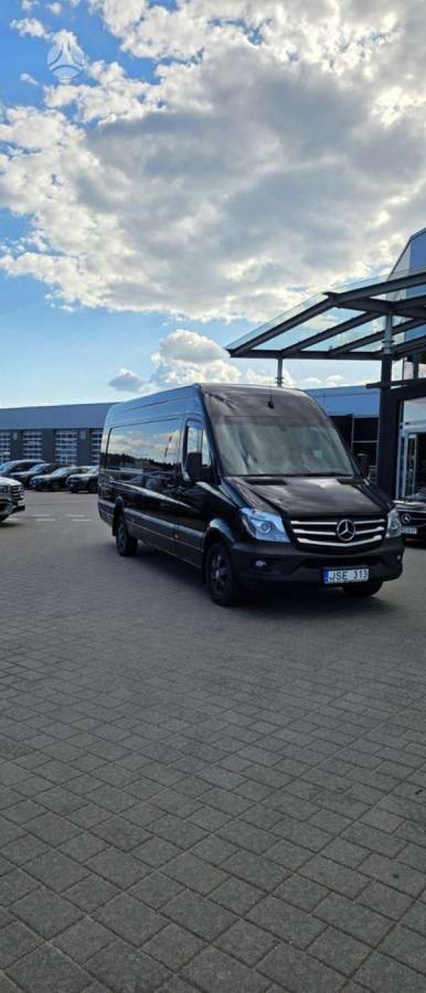 Melns Mercedes-Benz Sprinter 2017 Viļņa, ar dzinēja tilpumu 3.00 L un nobraukumu 250 tūkst. km par 10500 €, foto 3 vietnē AUTOMOTO.COM.LV