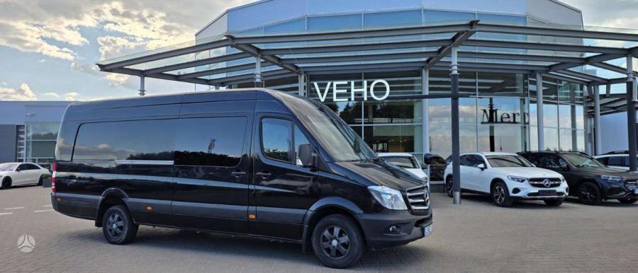 Melns Mercedes-Benz Sprinter 2017 Viļņa, ar dzinēja tilpumu 3.00 L un nobraukumu 250 tūkst. km par 10500 €, foto 4 vietnē AUTOMOTO.COM.LV