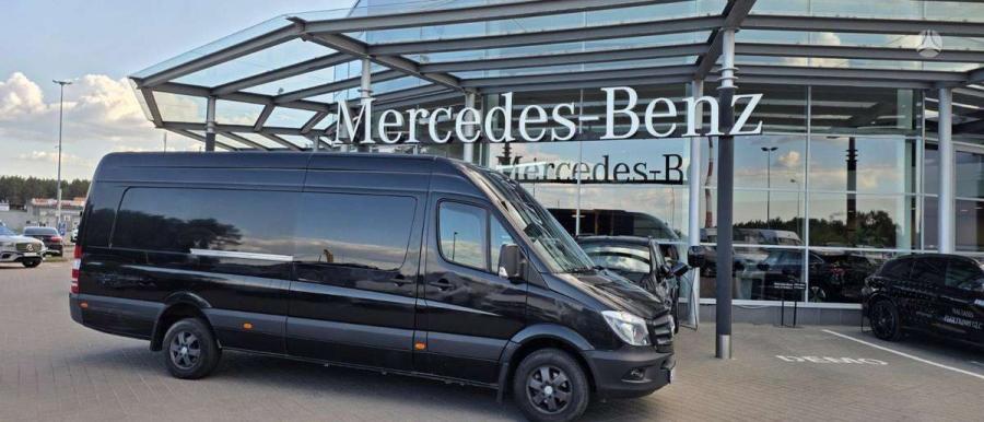 Melns Mercedes-Benz Sprinter 2017 Viļņa, ar dzinēja tilpumu 3.00 L un nobraukumu 250 tūkst. km par 10500 €, foto 6 vietnē AUTOMOTO.COM.LV