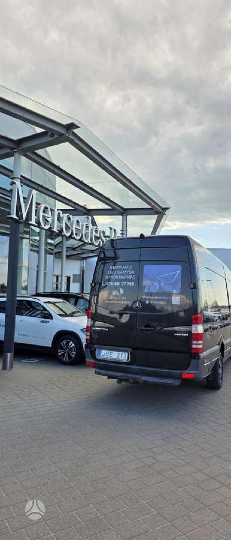 Melns Mercedes-Benz Sprinter 2017 Viļņa, ar dzinēja tilpumu 3.00 L un nobraukumu 250 tūkst. km par 10500 €, foto 8 vietnē AUTOMOTO.COM.LV