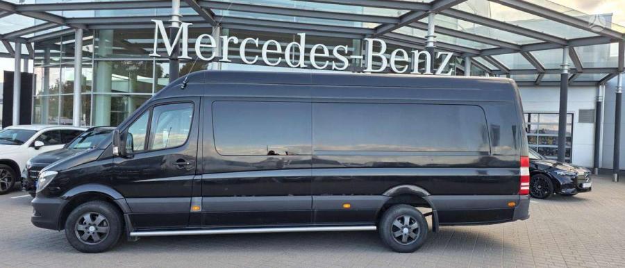 Melns Mercedes-Benz Sprinter 2017 Viļņa, ar dzinēja tilpumu 3.00 L un nobraukumu 250 tūkst. km par 10500 €, foto 9 vietnē AUTOMOTO.COM.LV