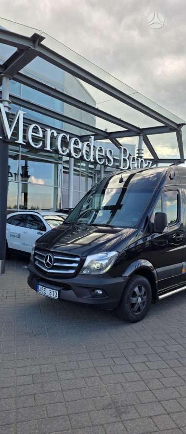 Melns Mercedes-Benz Sprinter 2017 Viļņa, ar dzinēja tilpumu 3.00 L un nobraukumu 250 tūkst. km par 10500 €, foto 10 vietnē AUTOMOTO.COM.LV