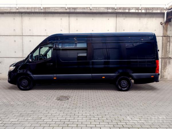Black Mercedes-Benz Sprinter 2020 in Riga, with an engine capacity of 2.20 L and mileage of 79 thousand km for 39900 €, photo 7 on AUTOMOTO.COM.LV