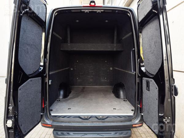 Black Mercedes-Benz Sprinter 2020 in Riga, with an engine capacity of 2.20 L and mileage of 79 thousand km for 39900 €, photo 8 on AUTOMOTO.COM.LV