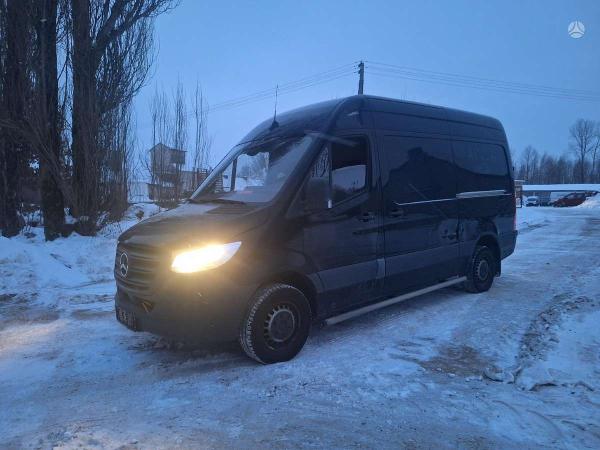 Melns Mercedes-Benz Sprinter 2020 Tauragė, ar dzinēja tilpumu 2.10 L un nobraukumu 340 tūkst. km par 11500 €, foto 1 vietnē AUTOMOTO.COM.LV