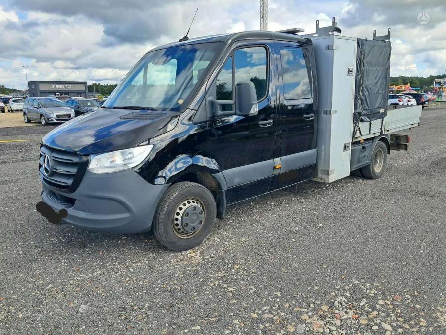 Melns Mercedes-Benz Sprinter 2021 Tauragė, ar dzinēja tilpumu 3.00 L un nobraukumu 223 tūkst. km par 19500 €, foto 3 vietnē AUTOMOTO.COM.LV
