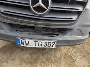 Black Mercedes-Benz Sprinter 2022 in Vilnius, with an engine capacity of 1.95 L and mileage of 244 thousand km for 14500 €, photo 6 on AUTOMOTO.COM.LV