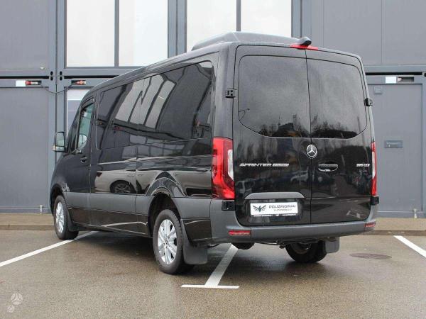Melns Mercedes-Benz Sprinter 2023 Viļņa, ar dzinēja tilpumu 1.95 L un nobraukumu 68 tūkst. km par 52750 €, foto 4 vietnē AUTOMOTO.COM.LV