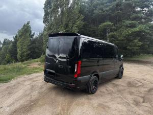 Black Mercedes-Benz Sprinter 2023 in Panevezys, with an engine capacity of 2.00 L and mileage of 92 thousand km for 44000 €, photo 3 on AUTOMOTO.COM.LV