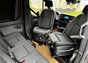 Black Mercedes-Benz Sprinter 2023 in Panevezys, with an engine capacity of 2.00 L and mileage of 92 thousand km for 44000 €, photo 7 on AUTOMOTO.COM.LV