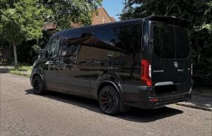 Black Mercedes-Benz Sprinter 2023 in Panevezys, with an engine capacity of 2.00 L and mileage of 92 thousand km for 44000 €, photo 9 on AUTOMOTO.COM.LV