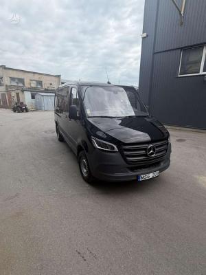 Black Mercedes-Benz Sprinter 2023 in Kaunas, with an engine capacity of 2.00 L and mileage of 201 thousand km for 44770 €, photo  on AUTOMOTO.COM.LV