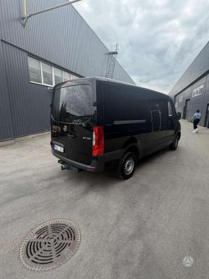 Black Mercedes-Benz Sprinter 2023 in Kaunas, with an engine capacity of 2.00 L and mileage of 201 thousand km for 44770 €, photo 3 on AUTOMOTO.COM.LV