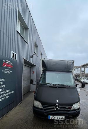 Melns Mercedes-Benz Sprinter 2003 Rīga, ar dzinēja tilpumu 2.70 L un nobraukumu 370 tūkst. km par 3500 €, foto 3 vietnē AUTOMOTO.COM.LV