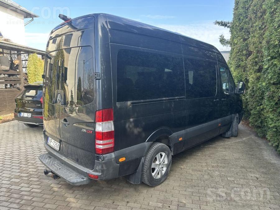 Melns Mercedes-Benz Sprinter 2009 Rīga, ar dzinēja tilpumu 2.20 L un nobraukumu 370 tūkst. km par 7895 €, foto 5 vietnē AUTOMOTO.COM.LV