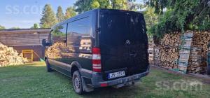 Black Mercedes-Benz Sprinter 2010 in Riga, with an engine capacity of 2.20 L and mileage of 487 thousand km for 8000 €, photo 3 on AUTOMOTO.COM.LV