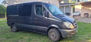 Black Mercedes-Benz Sprinter 2010 in Riga, with an engine capacity of 2.20 L and mileage of 487 thousand km for 8000 €, photo 6 on AUTOMOTO.COM.LV