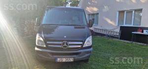 Black Mercedes-Benz Sprinter 2010 in Riga, with an engine capacity of 2.20 L and mileage of 487 thousand km for 8000 €, photo 7 on AUTOMOTO.COM.LV