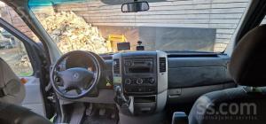 Black Mercedes-Benz Sprinter 2010 in Riga, with an engine capacity of 2.20 L and mileage of 487 thousand km for 8000 €, photo 12 on AUTOMOTO.COM.LV