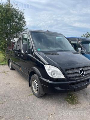 Black Mercedes-Benz Sprinter 2010 in Riga, with an engine capacity of 3.00 L and mileage of 0 thousand km for 4900 €, photo  on AUTOMOTO.COM.LV