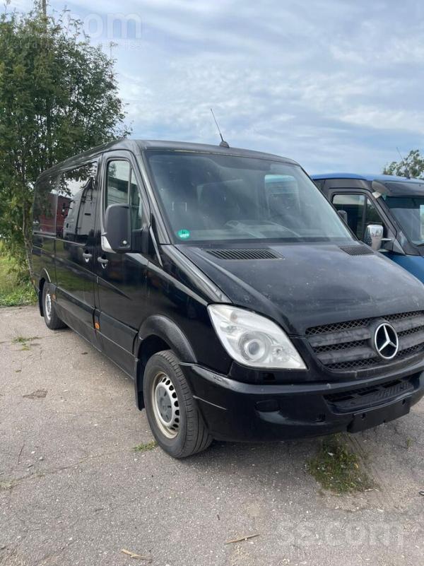 Black Mercedes-Benz Sprinter 2010 in Riga, with an engine capacity of 3.00 L and mileage of 0 thousand km for 4900 €, photo 1 on AUTOMOTO.COM.LV