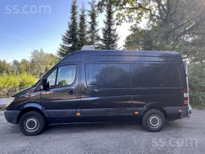 Black Mercedes-Benz Sprinter 2013 in Riga, with an engine capacity of 2.10 L and mileage of 110 thousand km for 11400 €, photo 4 on AUTOMOTO.COM.LV