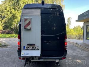Black Mercedes-Benz Sprinter 2013 in Riga, with an engine capacity of 2.10 L and mileage of 110 thousand km for 11400 €, photo 7 on AUTOMOTO.COM.LV