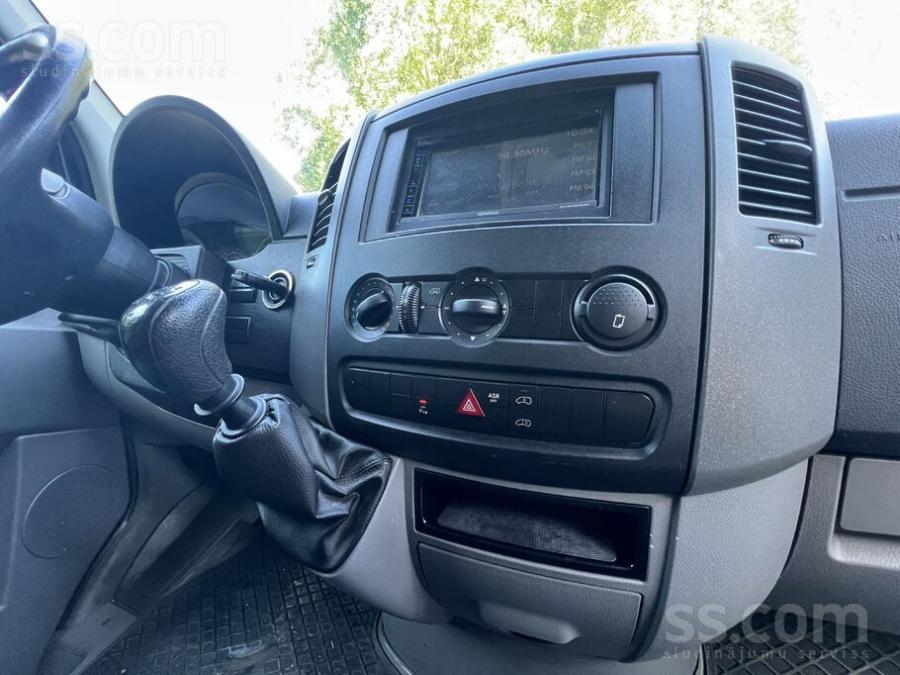 Black Mercedes-Benz Sprinter 2013 in Riga, with an engine capacity of 2.10 L and mileage of 110 thousand km for 11400 €, photo 15 on AUTOMOTO.COM.LV