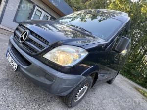 Black Mercedes-Benz Sprinter 2013 in Riga, with an engine capacity of 2.10 L and mileage of 110 thousand km for 11400 €, photo 18 on AUTOMOTO.COM.LV