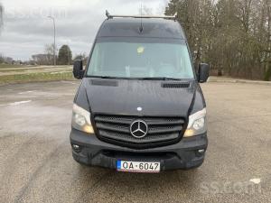 Black Mercedes-Benz Sprinter 2014 in Riga, with an engine capacity of 2.20 L and mileage of 360 thousand km for 11500 €, photo 2 on AUTOMOTO.COM.LV