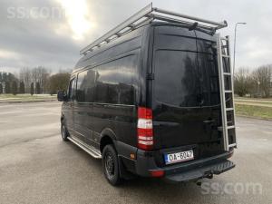 Black Mercedes-Benz Sprinter 2014 in Riga, with an engine capacity of 2.20 L and mileage of 360 thousand km for 11500 €, photo 5 on AUTOMOTO.COM.LV