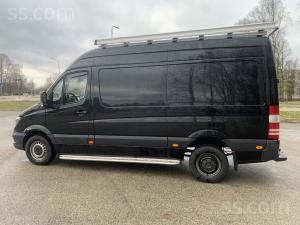 Black Mercedes-Benz Sprinter 2014 in Riga, with an engine capacity of 2.20 L and mileage of 360 thousand km for 11500 €, photo 6 on AUTOMOTO.COM.LV