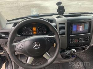 Black Mercedes-Benz Sprinter 2014 in Riga, with an engine capacity of 2.20 L and mileage of 360 thousand km for 11500 €, photo 7 on AUTOMOTO.COM.LV