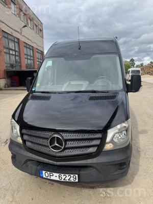 Melns Mercedes-Benz Sprinter 2016 Jēkabpils, ar dzinēja tilpumu 2.20 L un nobraukumu 315 tūkst. km par 8450 €, foto  vietnē AUTOMOTO.COM.LV