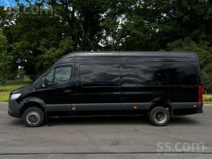 Melns Mercedes-Benz Sprinter 2020 Cēsis, ar dzinēja tilpumu 3.00 L un nobraukumu 408 tūkst. km par 24000 €, foto 3 vietnē AUTOMOTO.COM.LV