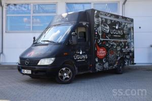 Melns Mercedes-Benz Sprinter 2001 Rīga, ar dzinēja tilpumu 2.20 L un nobraukumu 0 tūkst. km par 10995 €, foto  vietnē AUTOMOTO.COM.LV