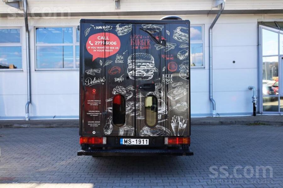 Melns Mercedes-Benz Sprinter 2001 Rīga, ar dzinēja tilpumu 2.20 L un nobraukumu 0 tūkst. km par 10995 €, foto 5 vietnē AUTOMOTO.COM.LV